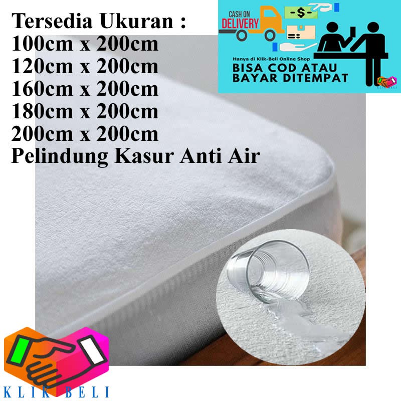 Jual WATERPROOF Matras Protector / Mattress Protector / Pelindung Kasur ...
