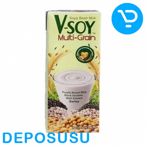 Jual V Soy Vsoy Multigrain / Cocoa / Sugar Free 200ml | Shopee Indonesia