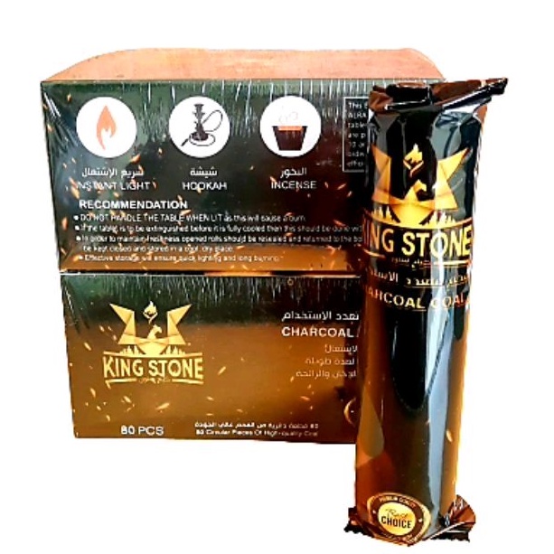 Jual ARANG MAGIC CHARCOAL 1 kemasan plastik isi 10 tablet areng ...