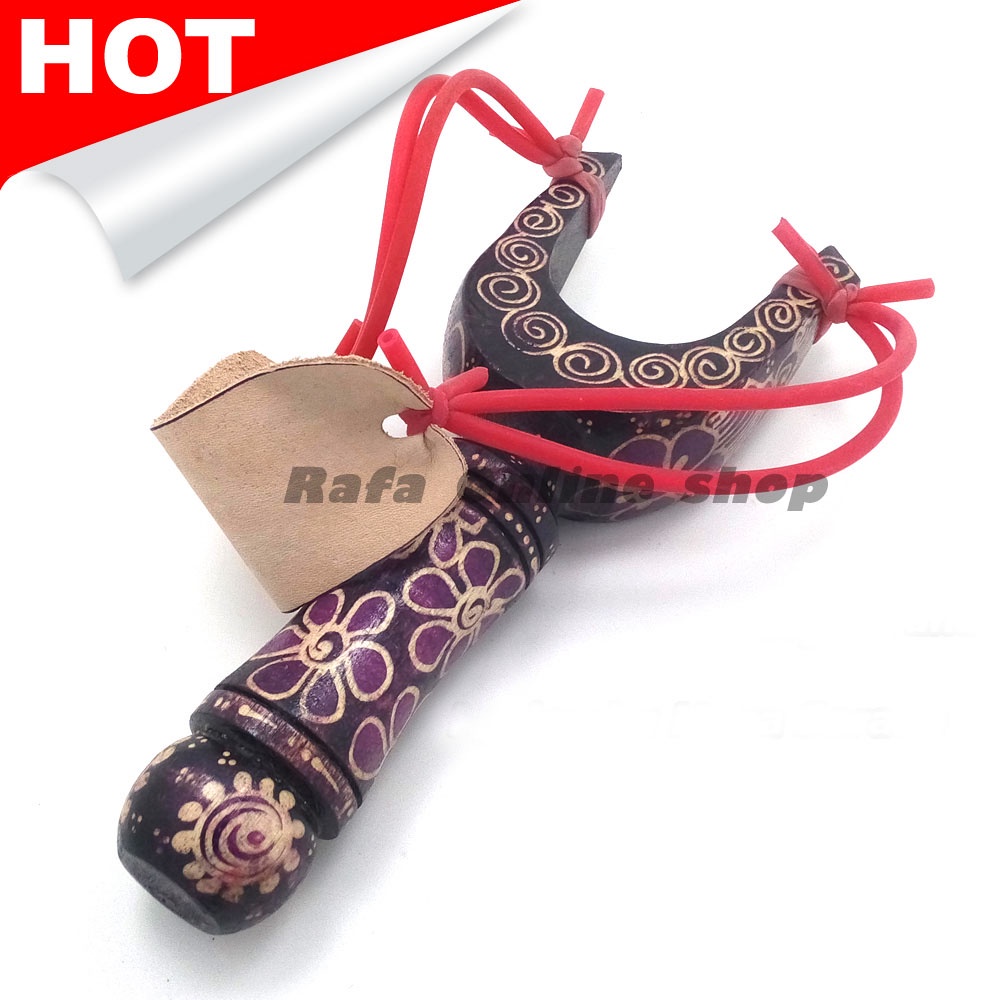 Jual Mainan Tradisional Ketapel Kayu Batik Khas Jogja | Shopee Indonesia