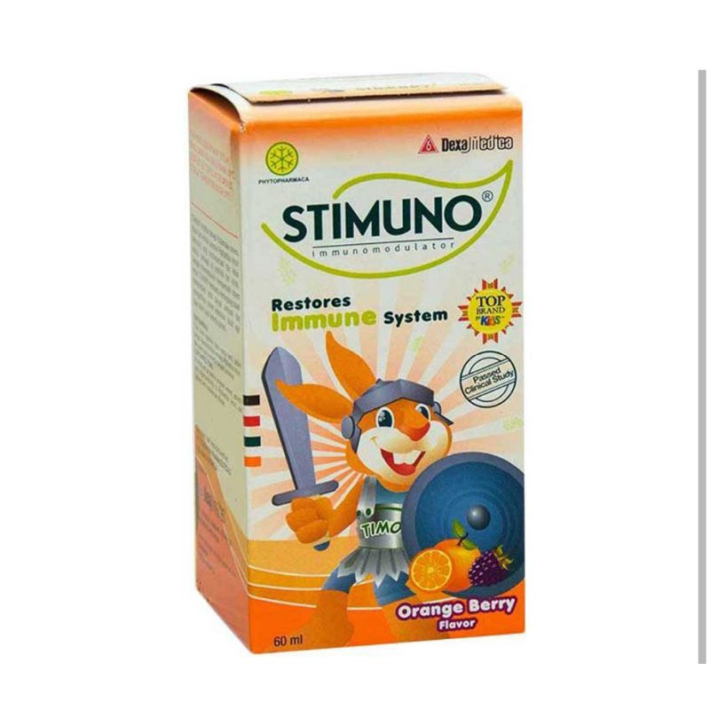 Jual Stimuno Orange Berry 60 ml Sirup Anak | Shopee Indonesia