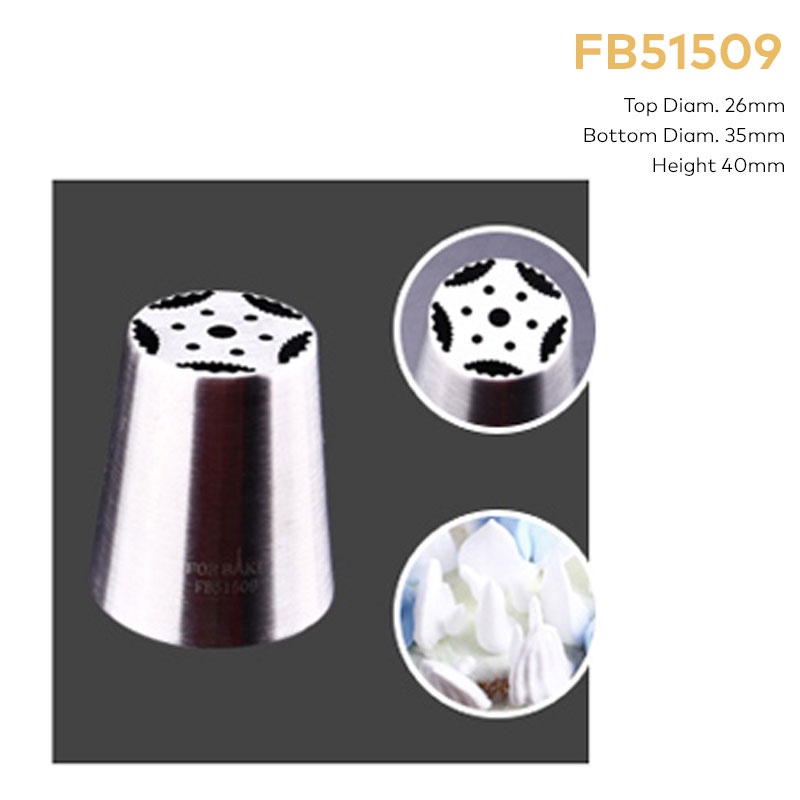 Jual (Part 1) Stainless 304 Food Grade Nozzle Spuit - ForBake High ...