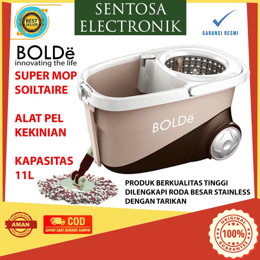 Jual BOLDE Super Mop SOLITAIRE - 100 % ORIGINAL BOLDE | Shopee Indonesia