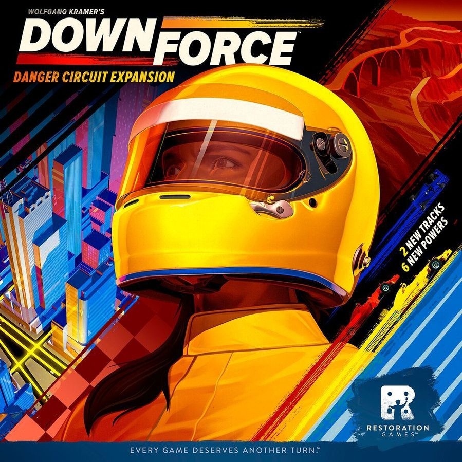 Jual Downforce: Danger Circuit Expansion Board Game - Downforce ...
