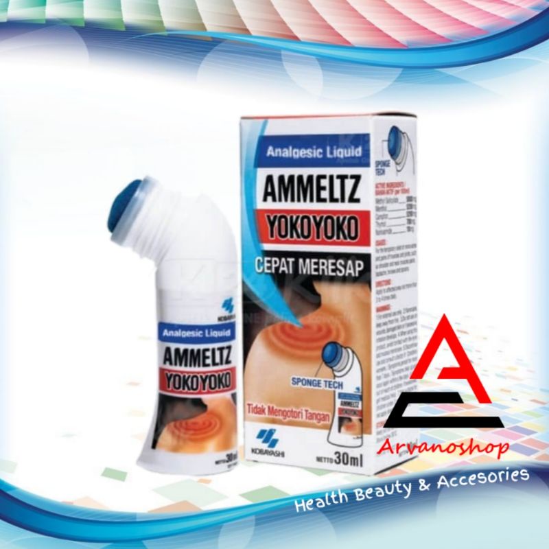 Jual AMMELTZ YOKOYOKO ANALGESIC LIQUID (ED 5/2026) | Shopee Indonesia