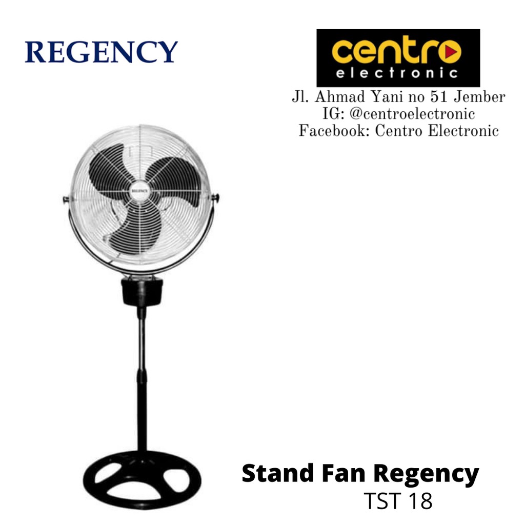 Jual REGENCY STAND FAN TST18 | Shopee Indonesia
