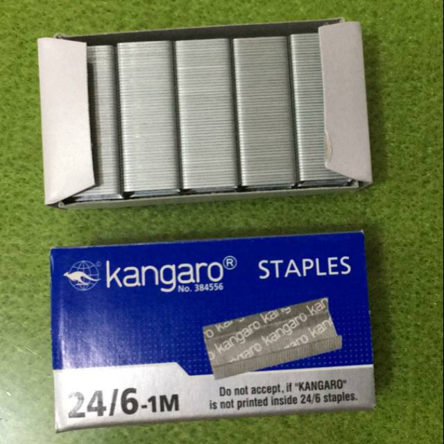 Jual Isi stapler besar Kangaro 24/6 / Isi staples Kangaro / Isi Steker ... Jual Isi stapler besar Kangaro 24/6 / Isi staples Kangaro / Isi Steker ...