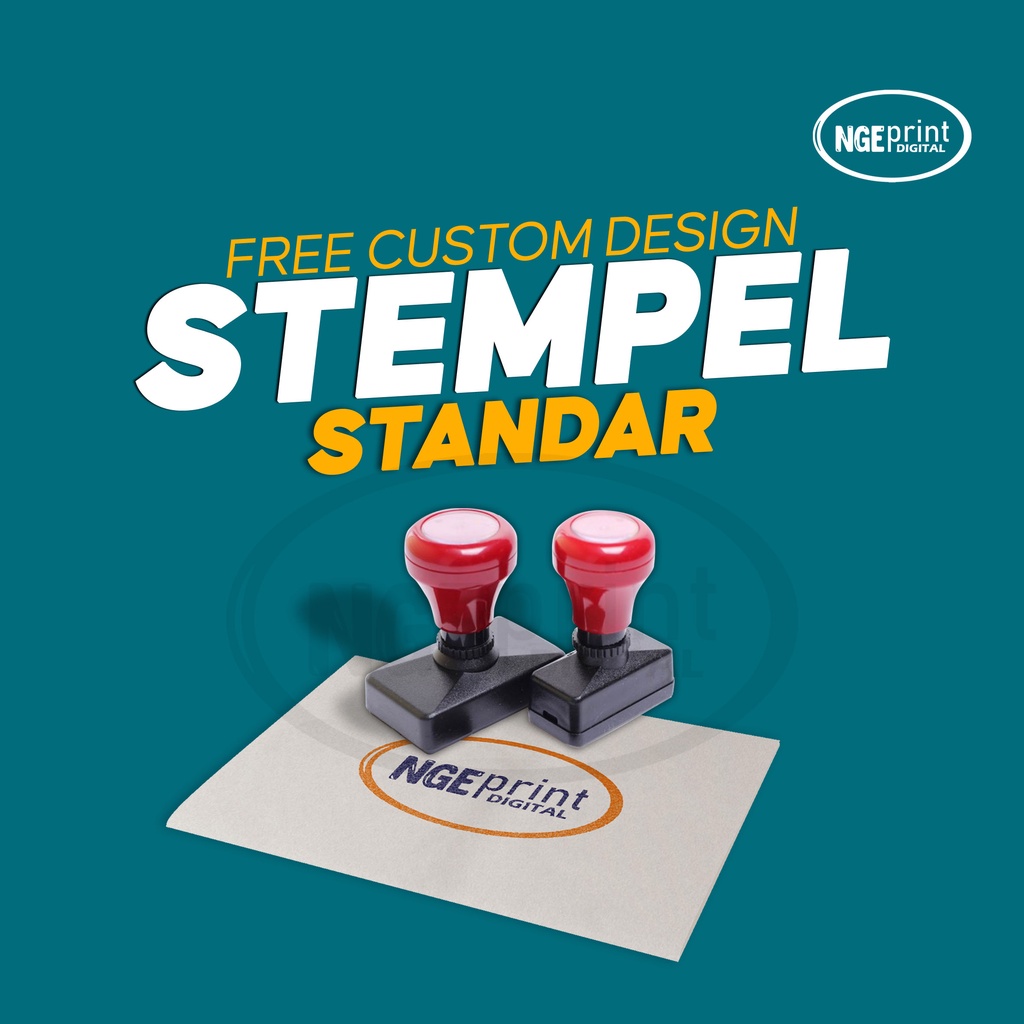 Jual Stempel Custom FREE DESIGN / Stempel Lunas / Stempel Flash Otomatis / Stempel Custom Logo ...