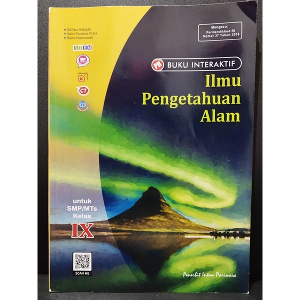 Jual Buku PR Interaktif Intan Pariwara IPA Ilmu Pengetahuan Alam SMP Kelas 9 | Shopee Indonesia