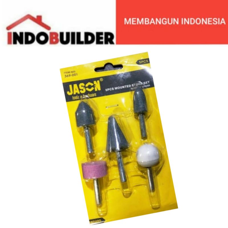 Jual JASON BATU OSCA OSCO SET 5 PCS / BATU GERINDA BOTOL MOUNTED STONE ...
