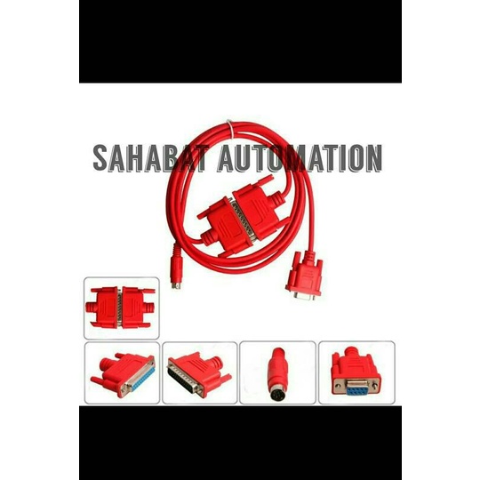 Jual SC09 SC-09 RS232 PLC Programming Cable for Mitsubishi MELSEC FX ...