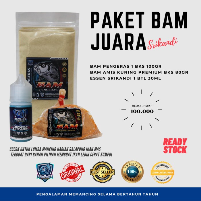Jual BAHAN BERKUALITAS TINGGI PAKETAN SRIKANDI/BAM AMIS KUNING PREMIUM ...