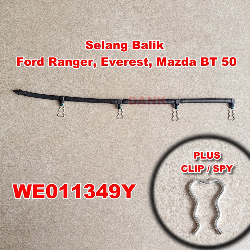 Jual Selang Balik Pipa Solar Injector Ford Ranger Everest Mazda BT TDCI ...