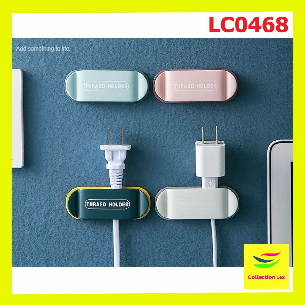 Jual AZ Holder Kabel Gantungan Hook Klip Meja Dinding Cantolan Kait ...