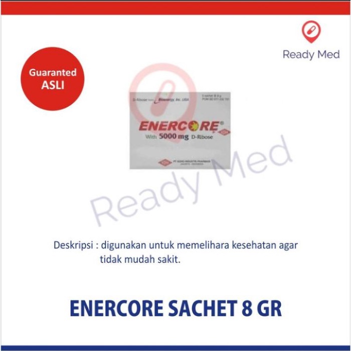 Jual Kesehatan - Enercore 5000 Mg D- Ribose Suplemen Kesehatan Tubuh ...