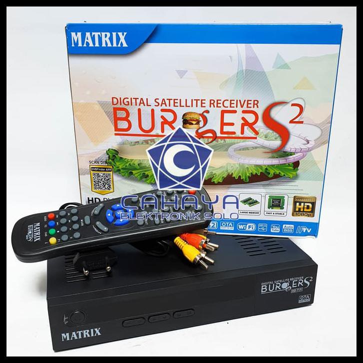 Jual Receiver Parabola Matrix Burger Hd S2 Mini Powervu Autoroll Tv ...