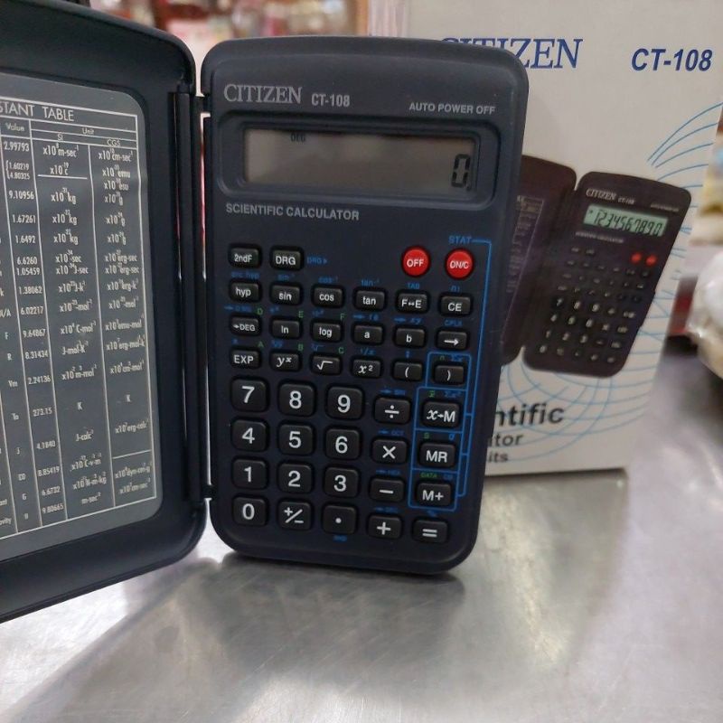 Jual Kalkulator Citizen CT-108 Scientific Calculator | Shopee Indonesia