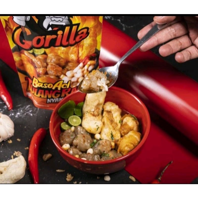 Jual bakso aci tulang rangu Gorila | Shopee Indonesia