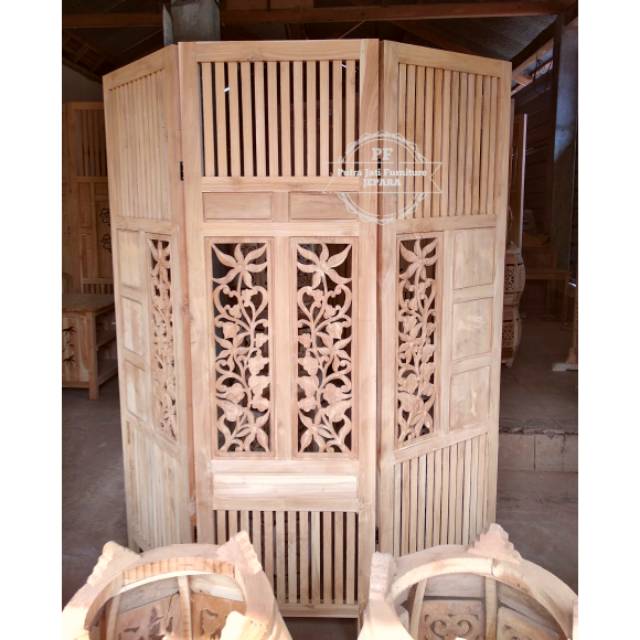 Jual Sketsel Ukir Simpel Bahan Kayu Jati, Sketsel Untuk Sekat Ruangan ...