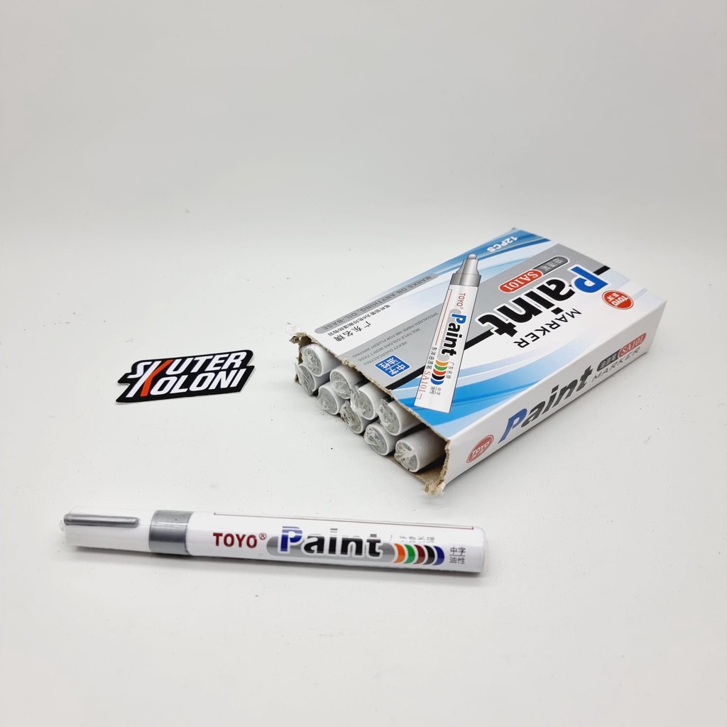 Jual Toyo Paint Spidol Warna Ban universal semua motor Vespa | Shopee ...