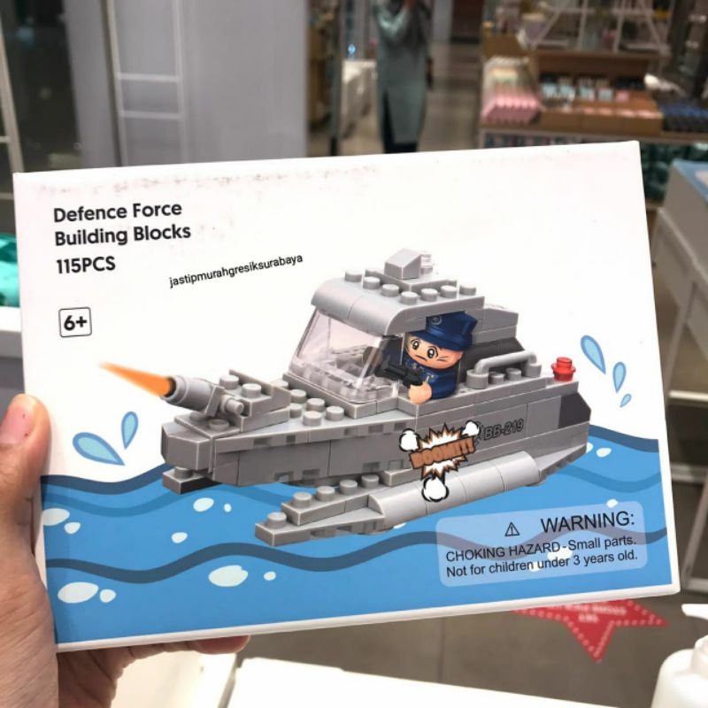 Jual 3 IN 1 DEFENCE FORCE BUILDING BLOCKS MINISO LEGO MINISO MAINAN ...
