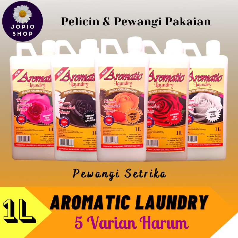 Jual NEW AROMATIC LAUNDRY Pewangi Setrika Pakaian original pelembut ...
