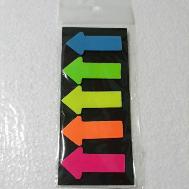 Jual Post it Sticky note pembatas buku Karakter/ model panah BENEFIT ...