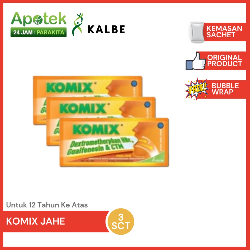 Jual Komix Untuk Melegakan Tenggorokan Gatal, Batuk Berdahak dan Kering ...