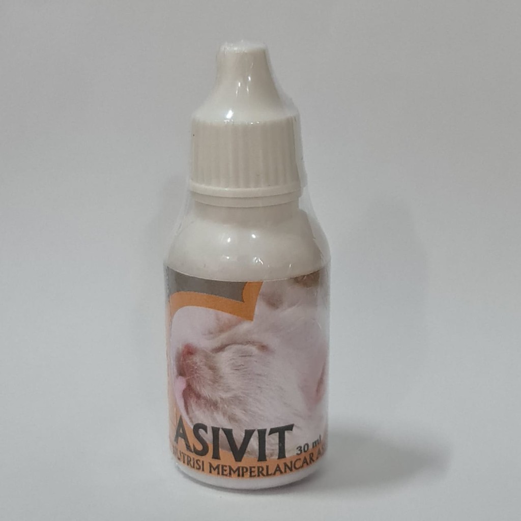 Jual Asivit 30 ml suplemen memperlancar asi induk kucing | Shopee Indonesia