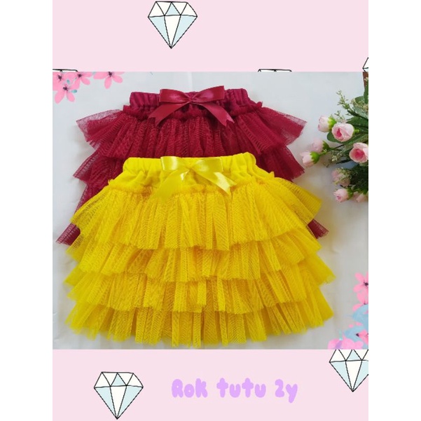 Jual Rok tutu 4 susun (12_18 bulan) | Shopee Indonesia