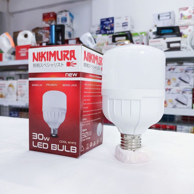 Jual Nikimura Lampu LED T BULB KAPSUL CAPSULE JUMBO 30W 30 WATT CAHAYA ...