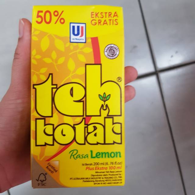 Jual Teh Kotak Rasa Lemon | Shopee Indonesia