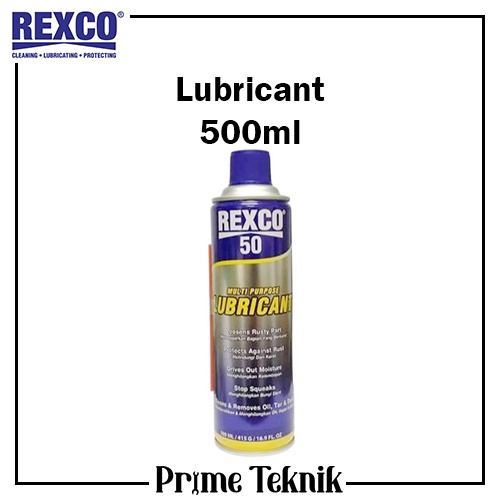 Jual Rexco 50 Lubricant/ Pelumas Serbaguna/ Anti Karat 500ml | Shopee ...