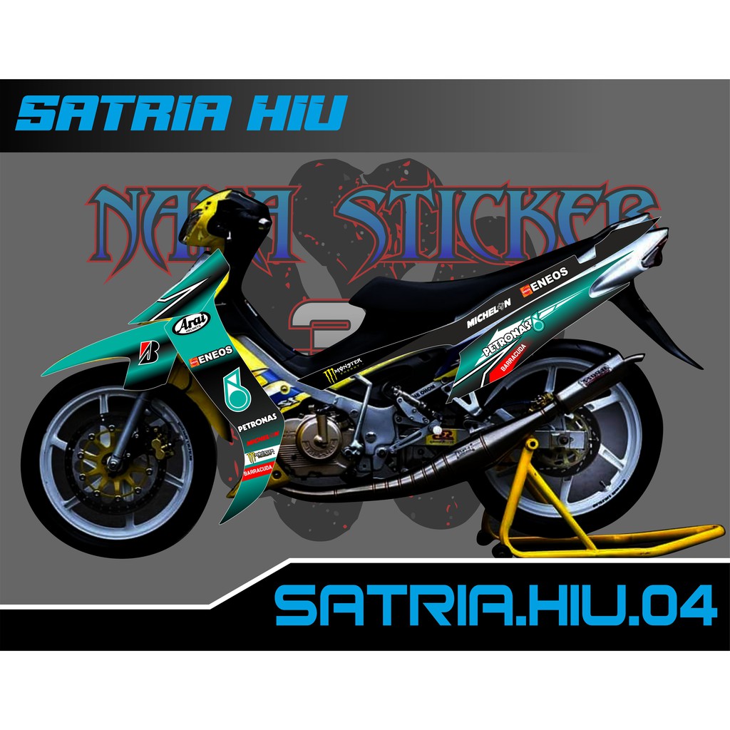 Jual Striping SUZUKI SATRIA 120R HIU - Stiker SATRIA R List Variasi ...