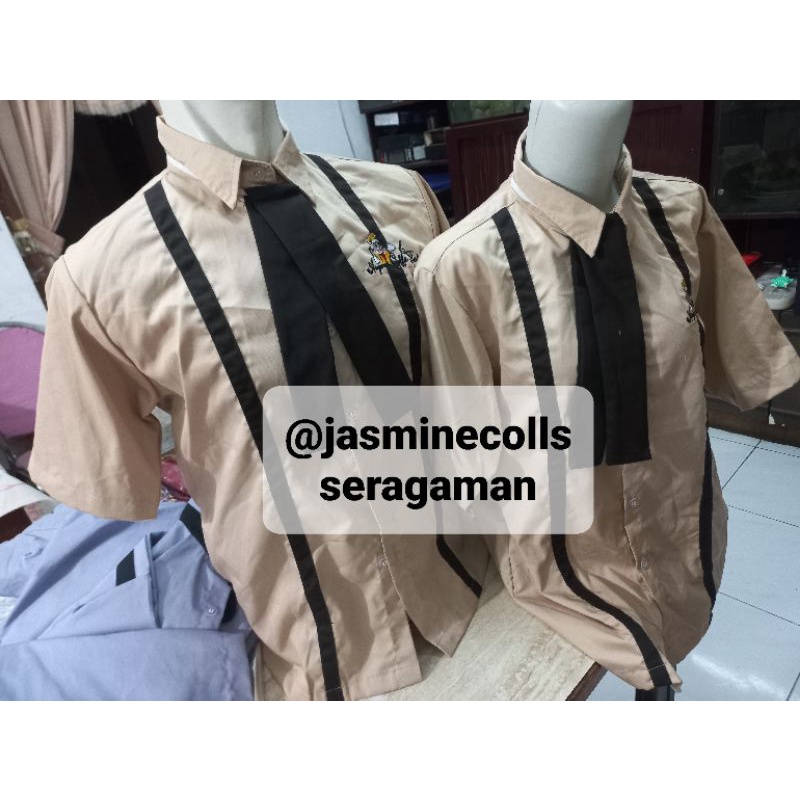 Jual Baju Kemeja KUSTOM Waiter / Koki / Chef / Dapur / Cook dan Apron ...