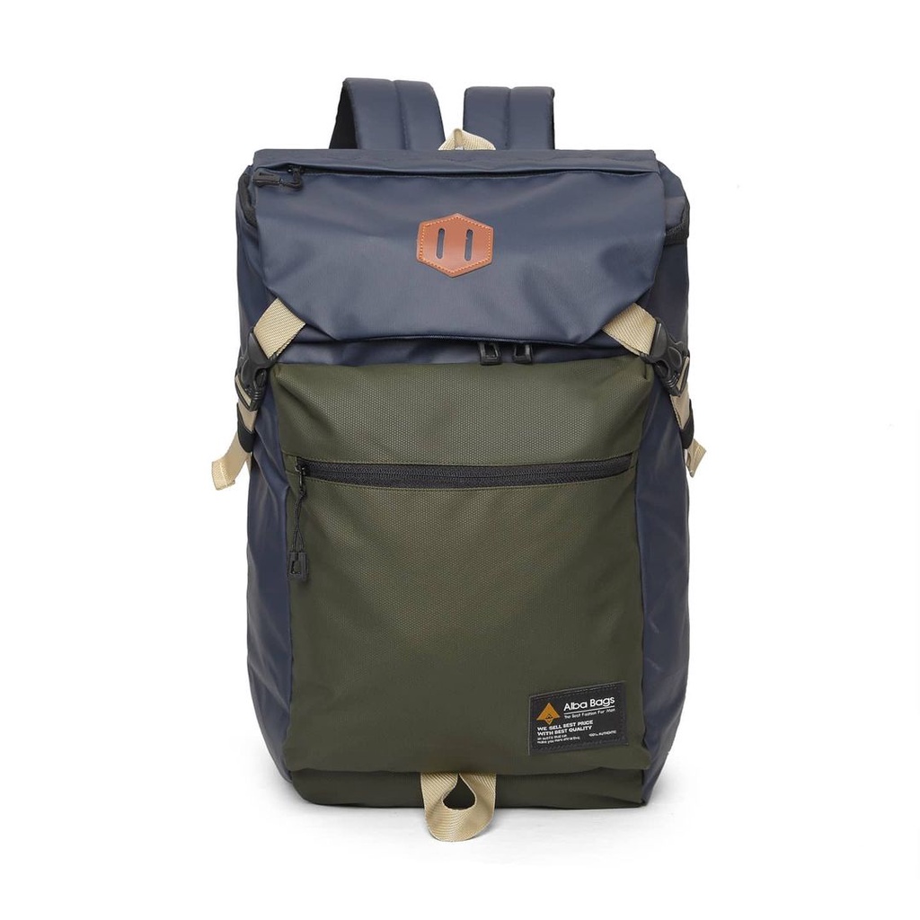 Jual Alba Project - Tas Backpack Venom Navy / Tas Laptop 15 inch / Tas ...