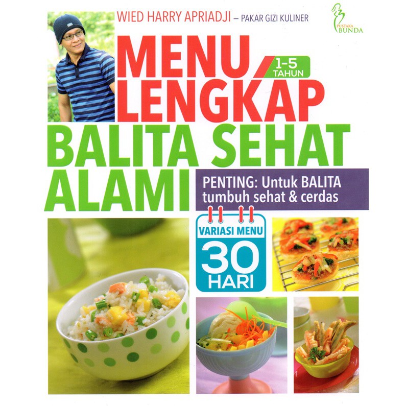 Jual BUKU RESEP Menu Lengkap Balita Sehat Alami | Shopee Indonesia