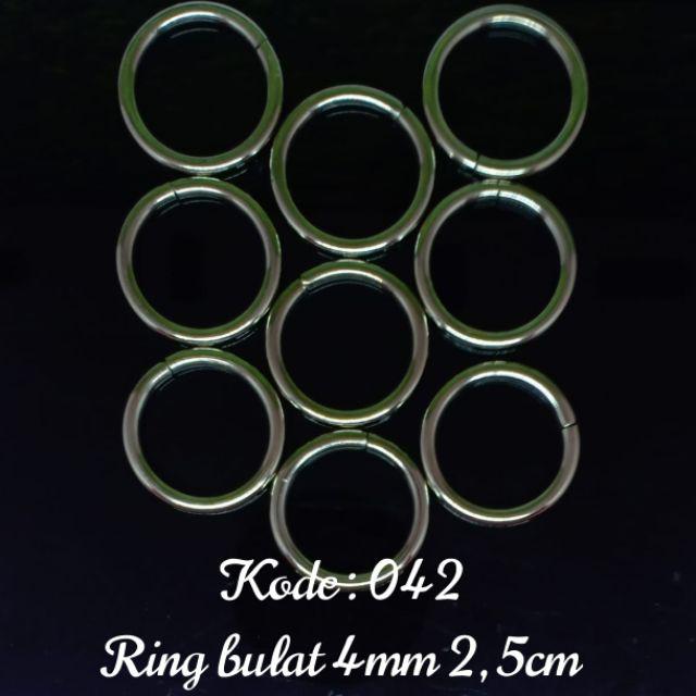 Jual Ring bulat besi ( harga satuan ) Ukuran 2cm s/d 8cm warna emas dan nikel | Shopee Indonesia