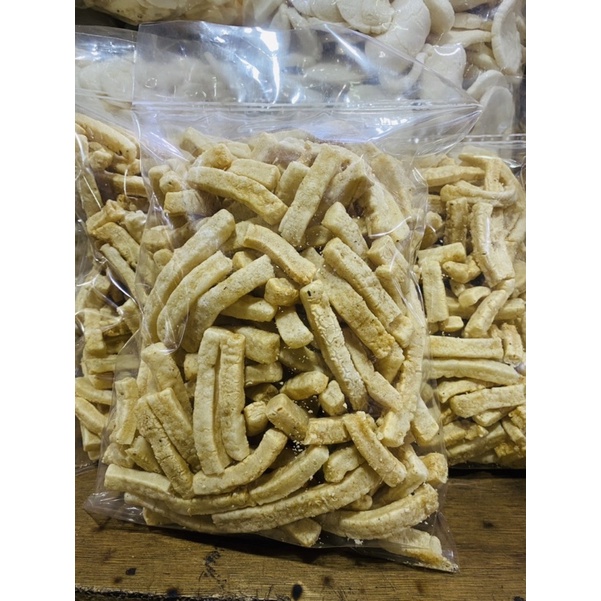 Jual stik tahu/ kerupuk tahu panjang gurih 250g | Shopee Indonesia