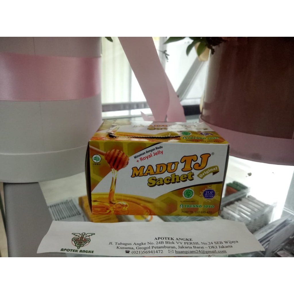 Jual MADU TJ SACHET ORIGINAL (1 BOX 12 SACHET) | Shopee Indonesia