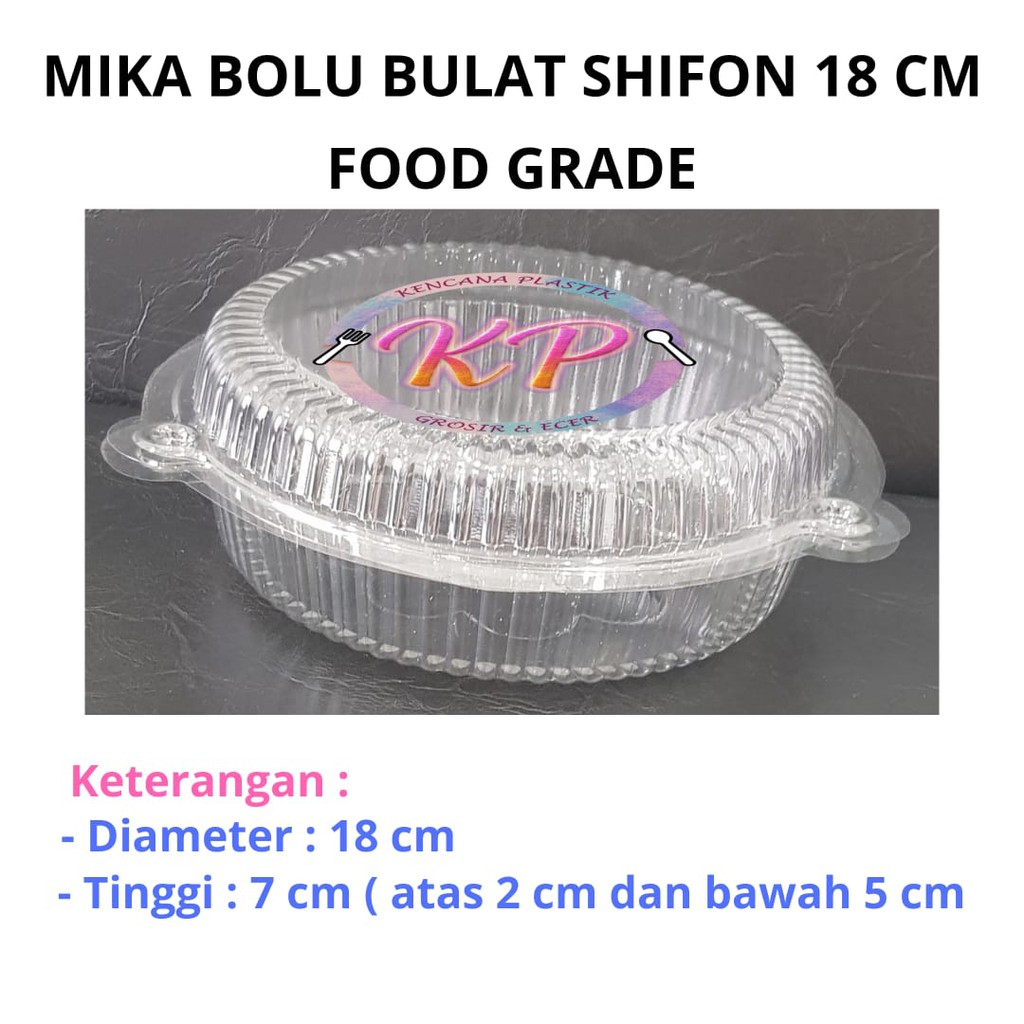 Jual 10 Pcs Mika Bolu Bulat / Mika Chiffon Shifon Sifon / Mika Bening ...