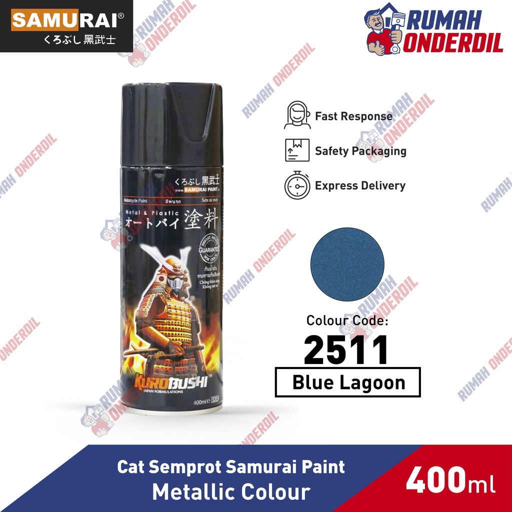 Jual PYLOX/PILOK 2511 SAMURAI BLUE LAGOON STANDARD - CAT SEMPROT AEROSOL | Shopee Indonesia