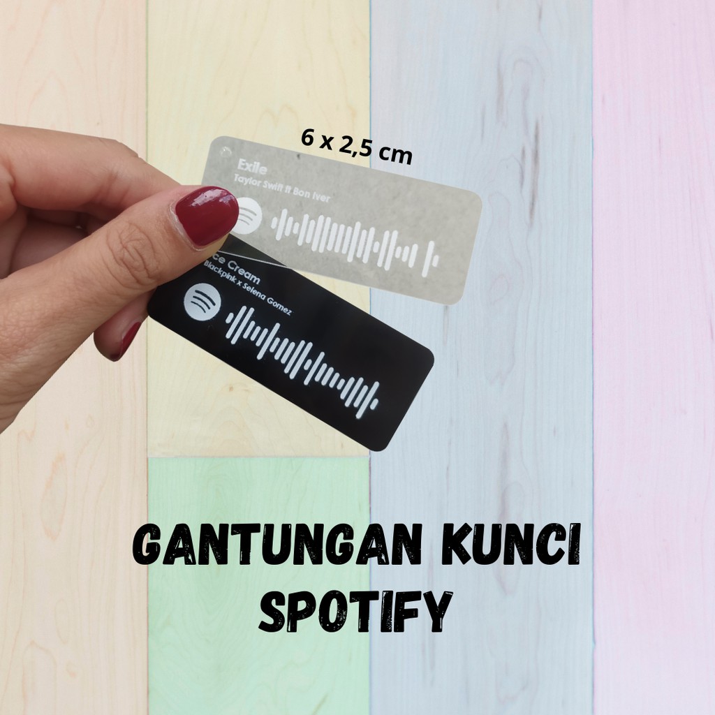 Jual SPOTIFY | Gantungan Kunci / Key Ring Akrilik / Custom Bebas Pilih ...