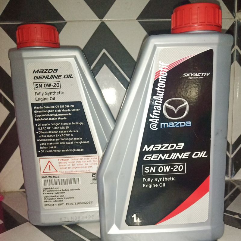Jual Oli Mazda 0w 20 Original | Shopee Indonesia
