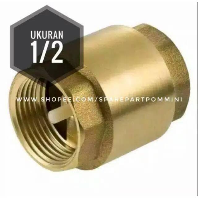 Jual TUSEN KLEP POM MINI 1/2 INCHI TUSEN KLEP BESI KUNINGAN | Shopee ...