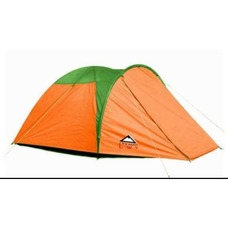 Jual tenda dome double layer LWY outdoor kaps 4 orang double layer ...