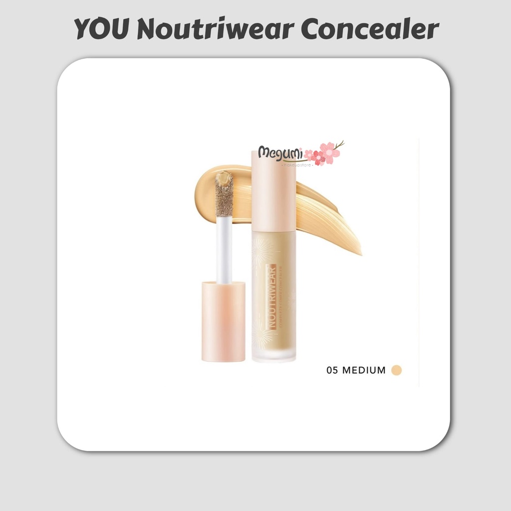 Jual { megumi_makeup } YOU NOUTRIWEAR SERIES / FOUNDATION / SILKY ...