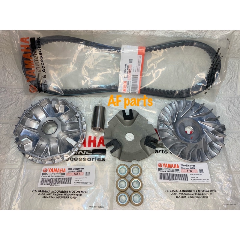 Jual PAKET CVT VANBELT + RUMAH ROLLER SET + KIPAS RUMAH ROLLER MIO M3 ... Jual PAKET CVT VANBELT + RUMAH ROLLER SET + KIPAS RUMAH ROLLER MIO M3 ...