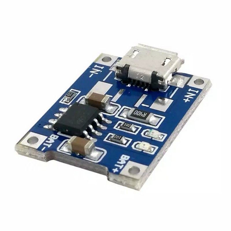 Jual Modul 18650 Charger Baterai Lithium TP4056 5V 1A | Shopee Indonesia