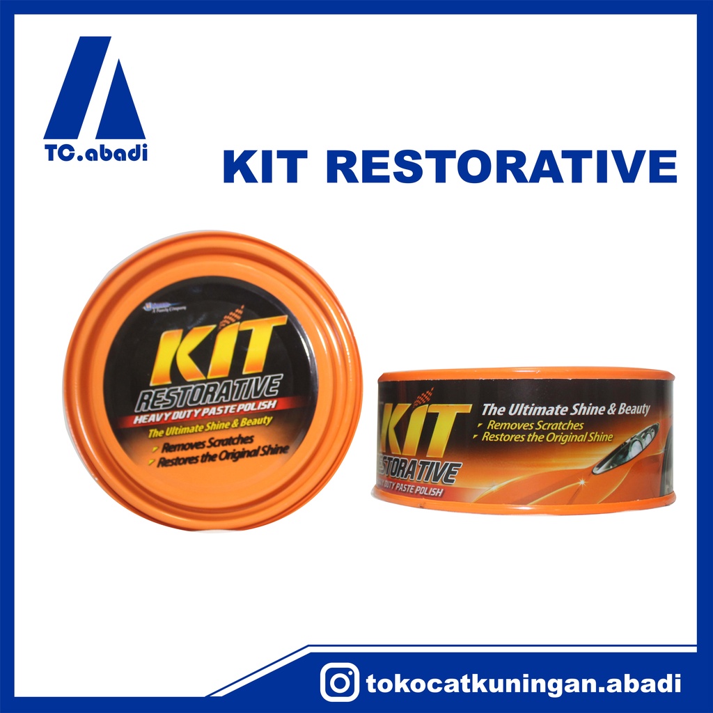 Jual Kit Kaleng Orange - Restorative Heavy Duty Paste Polish - 225 gr ...